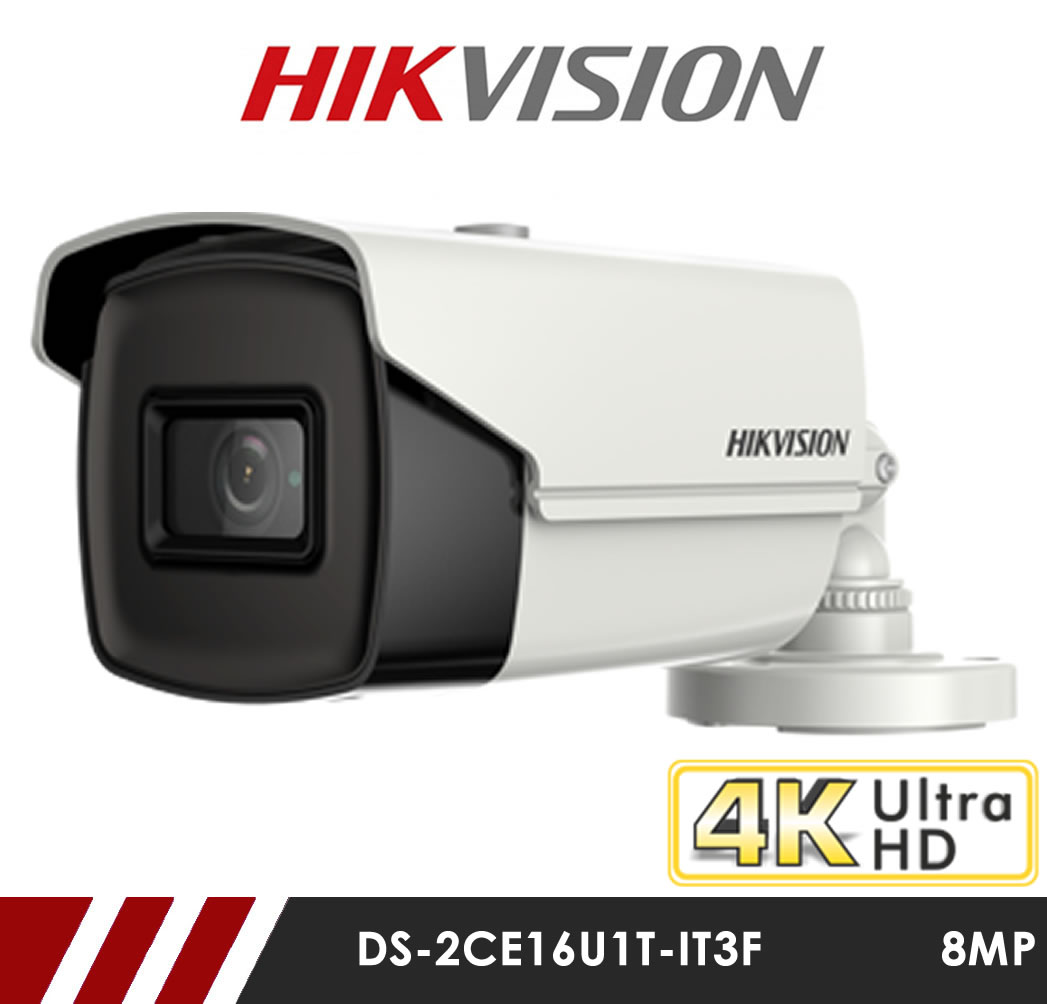 MIE CCTV: Hikvision 8MP DS-2CE16U1T-IT3F 2.8mm Lens HD-TVI Bullet CCTV ...