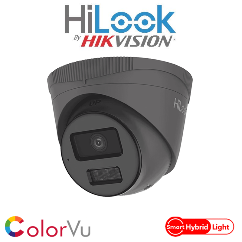 MIE CCTV: Hikvision HiLook IPC-T249HA-LU 2.8mm 4 MP Smart Hybrid ColorVu Fixed Turret Network ...