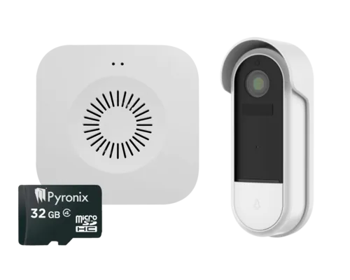 MIE CCTV: Pyronix DOORBELL/KIT-SDC Smart HD Video Doorbell and Wireless ...