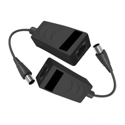 MIE CCTV: Ethernet signal extender over coax cable